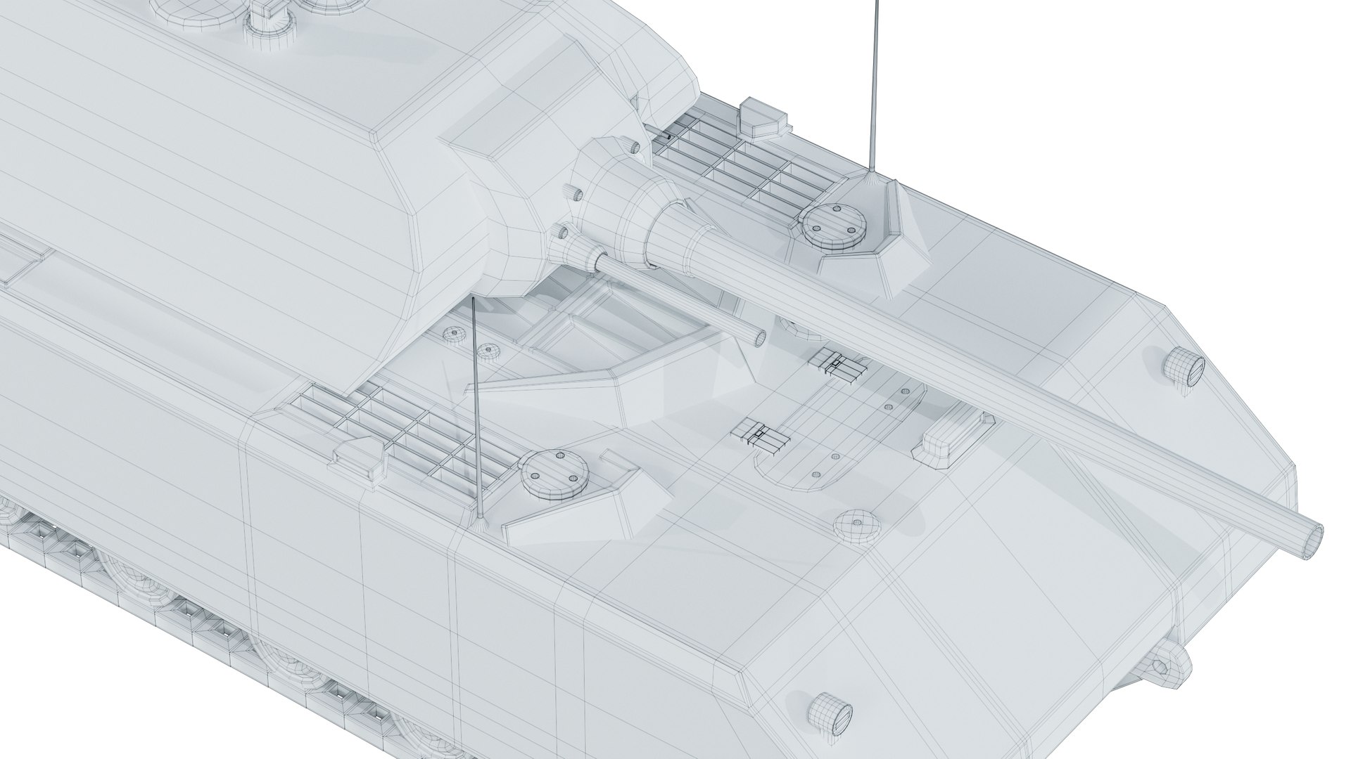 Viii Maus Tank 3D - TurboSquid 1693373
