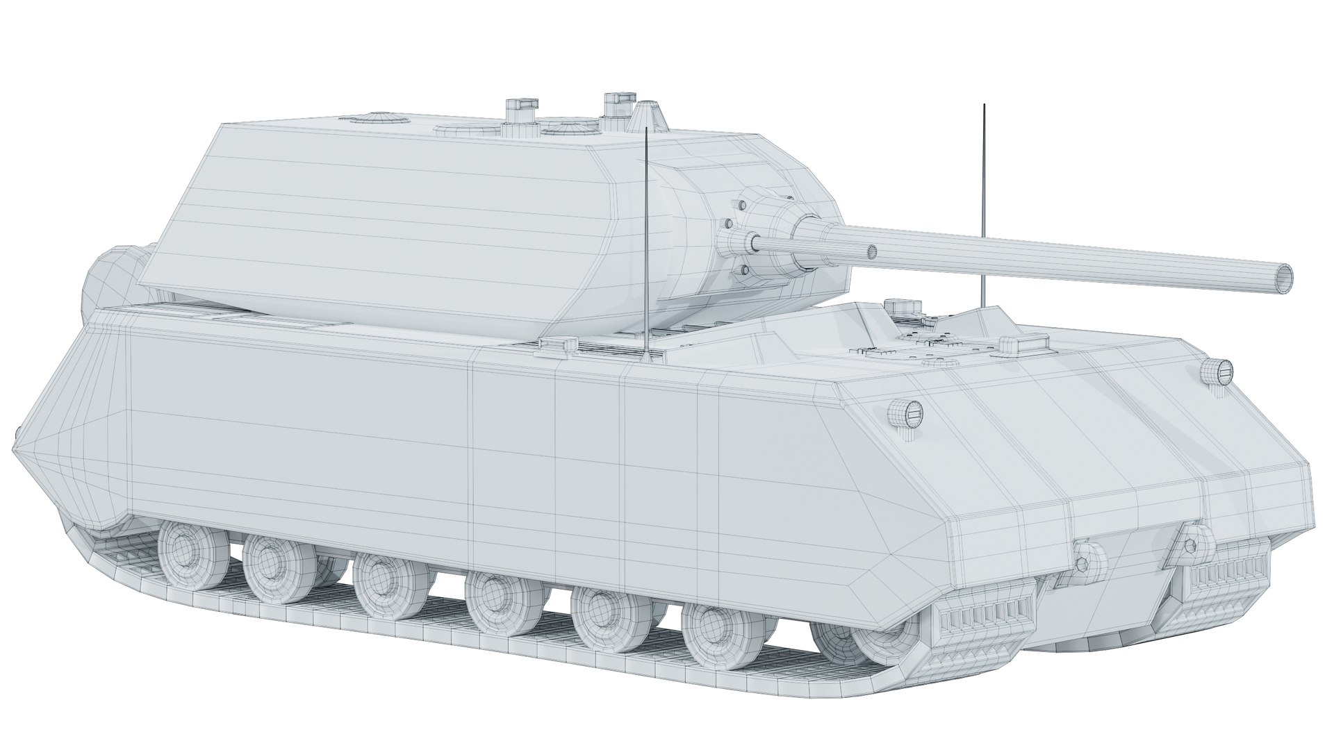 Viii Maus Tank 3D - TurboSquid 1693373