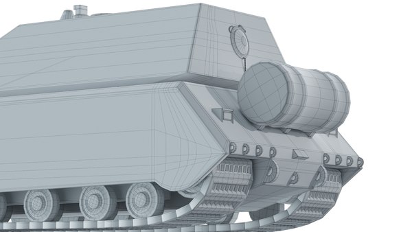 modelo 3d Tanque Maus Panzerkampfwagen VIII - TurboSquid 1693373