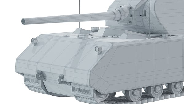 modelo 3d Tanque Maus Panzerkampfwagen VIII - TurboSquid 1693373