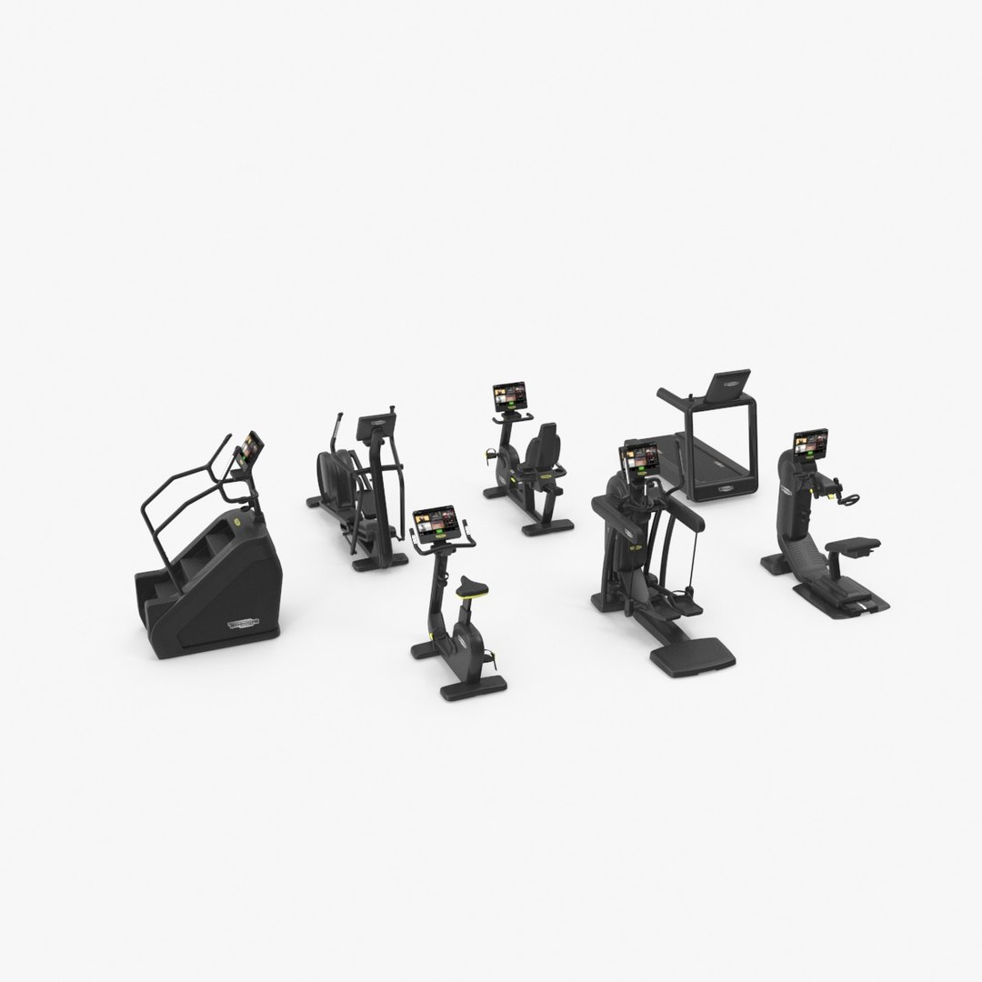 3D Excite Live group by Technogym 7 models model - TurboSquid 1721720