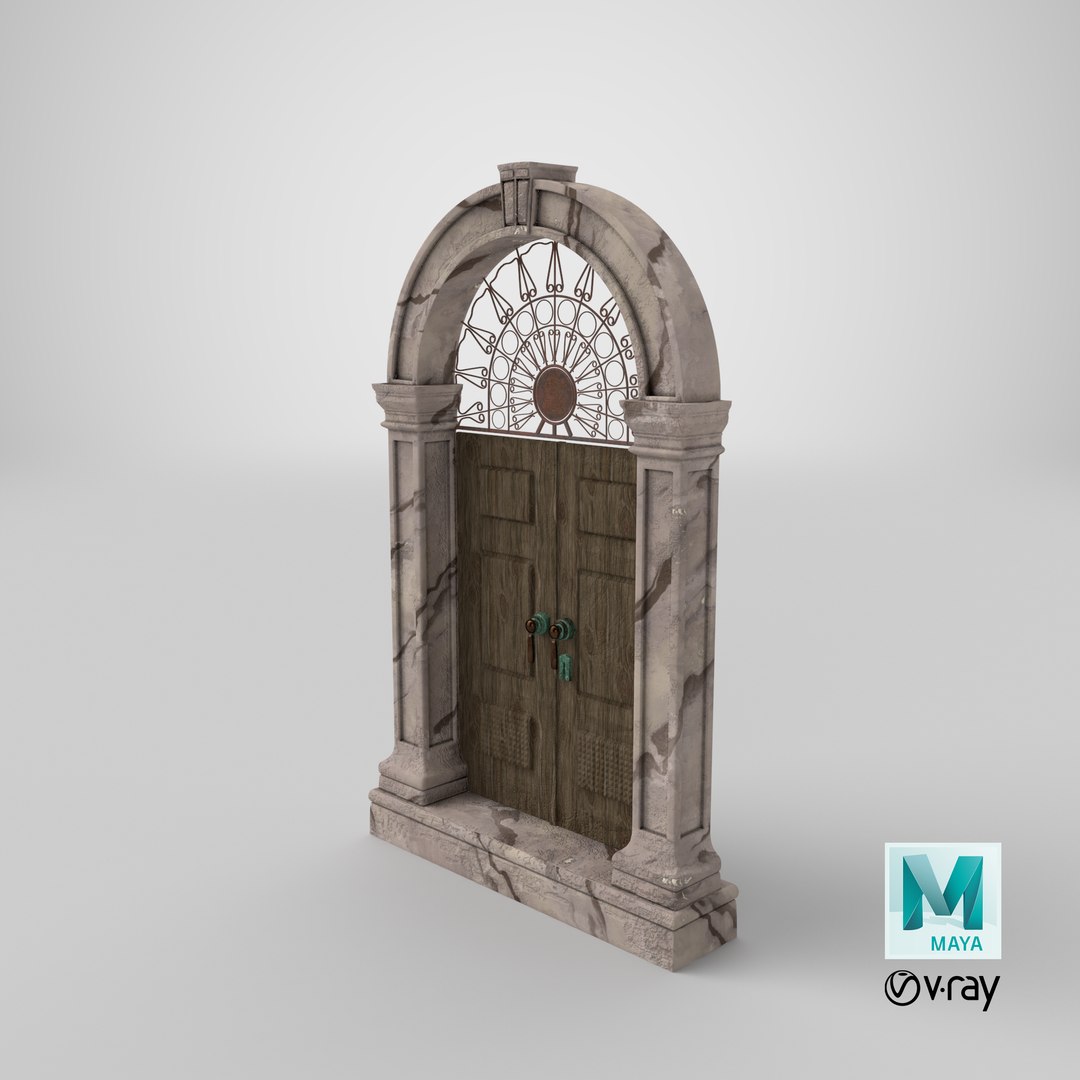 3D Entry Door - TurboSquid 1414325