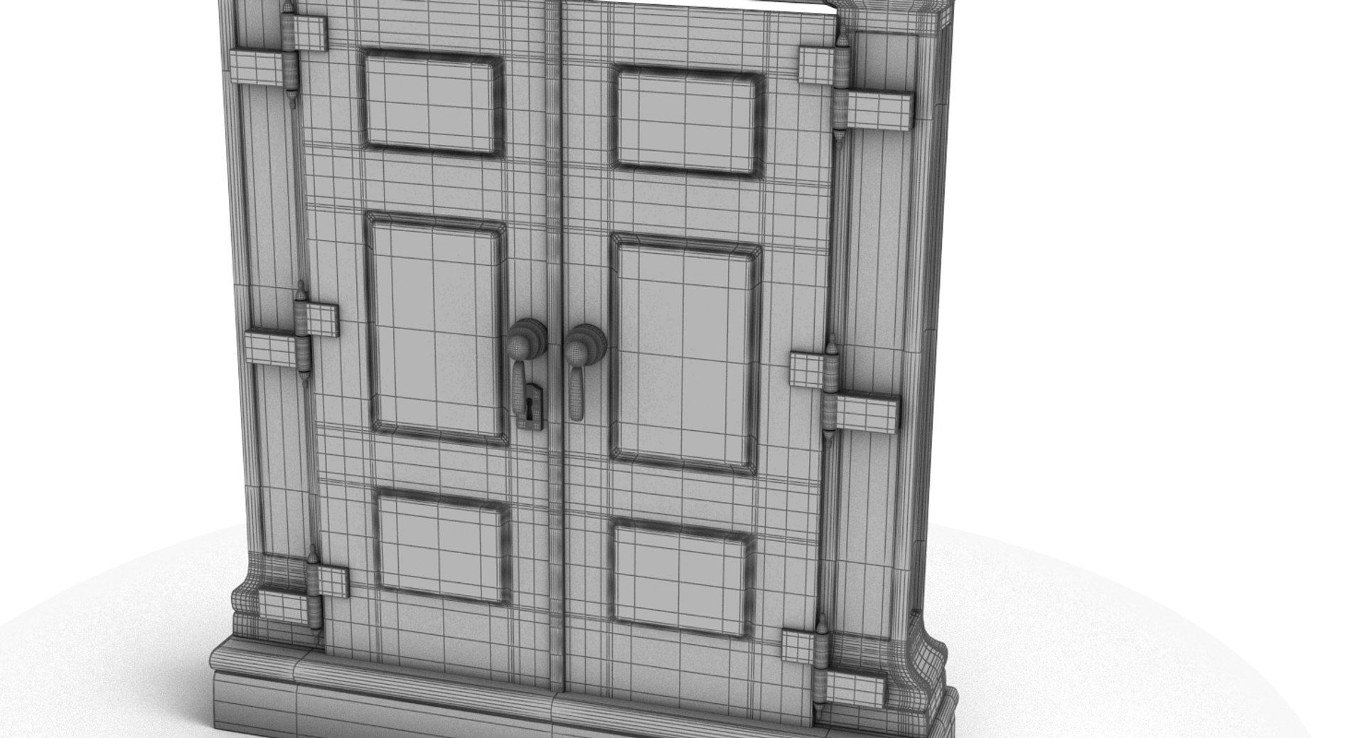 3D Entry Door - TurboSquid 1414325