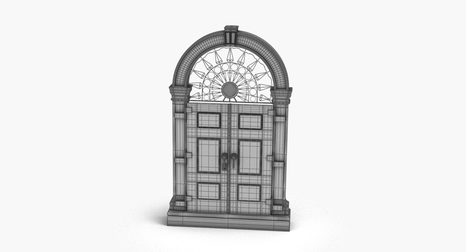 3D Entry Door - TurboSquid 1414325