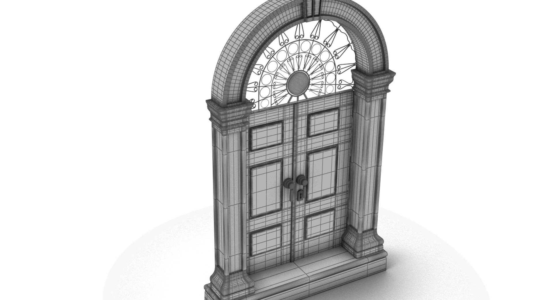 3D Entry Door - TurboSquid 1414325