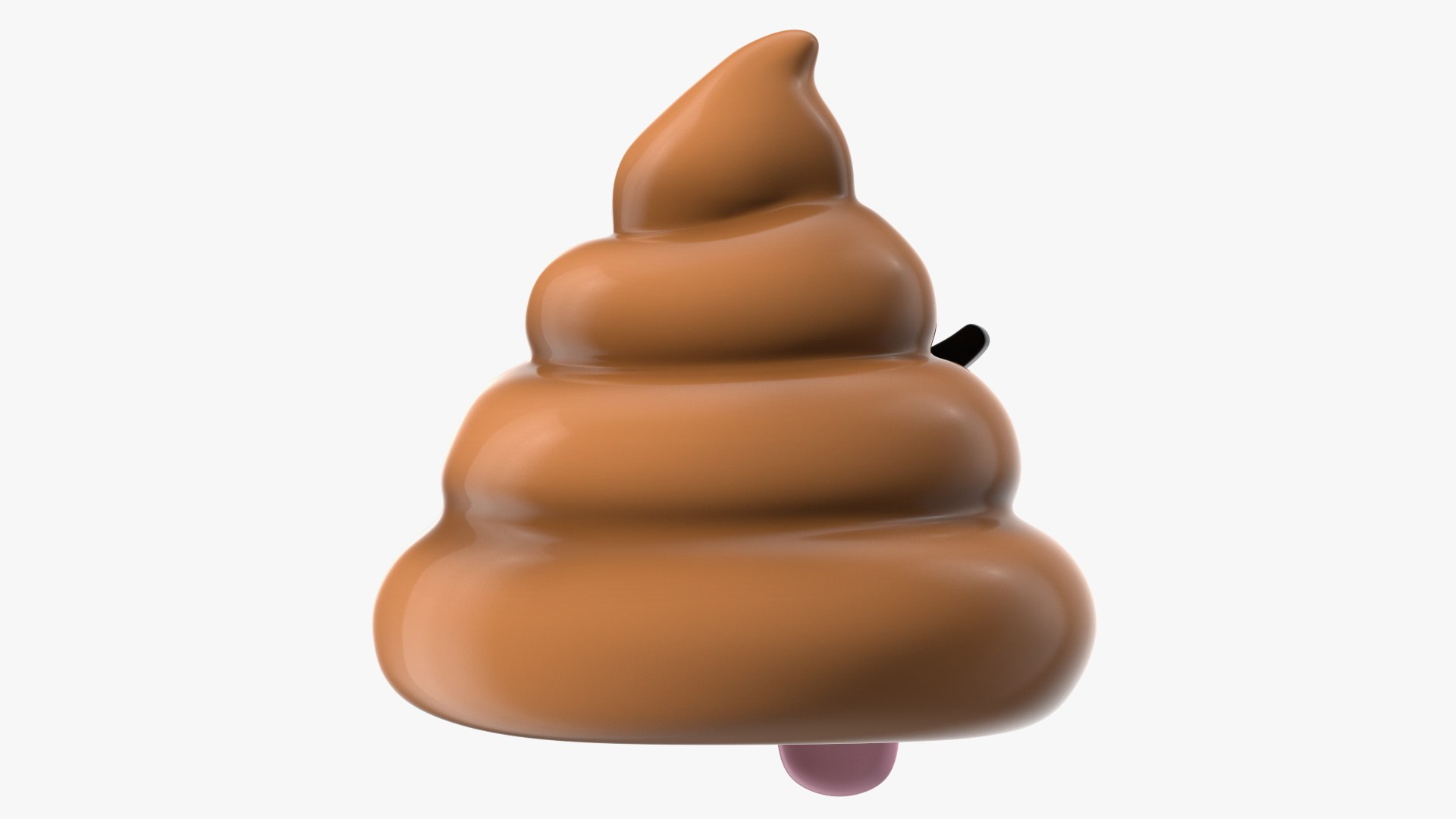 Tongue Out Face Poop Emoji Smile 3D Model - TurboSquid 1801241