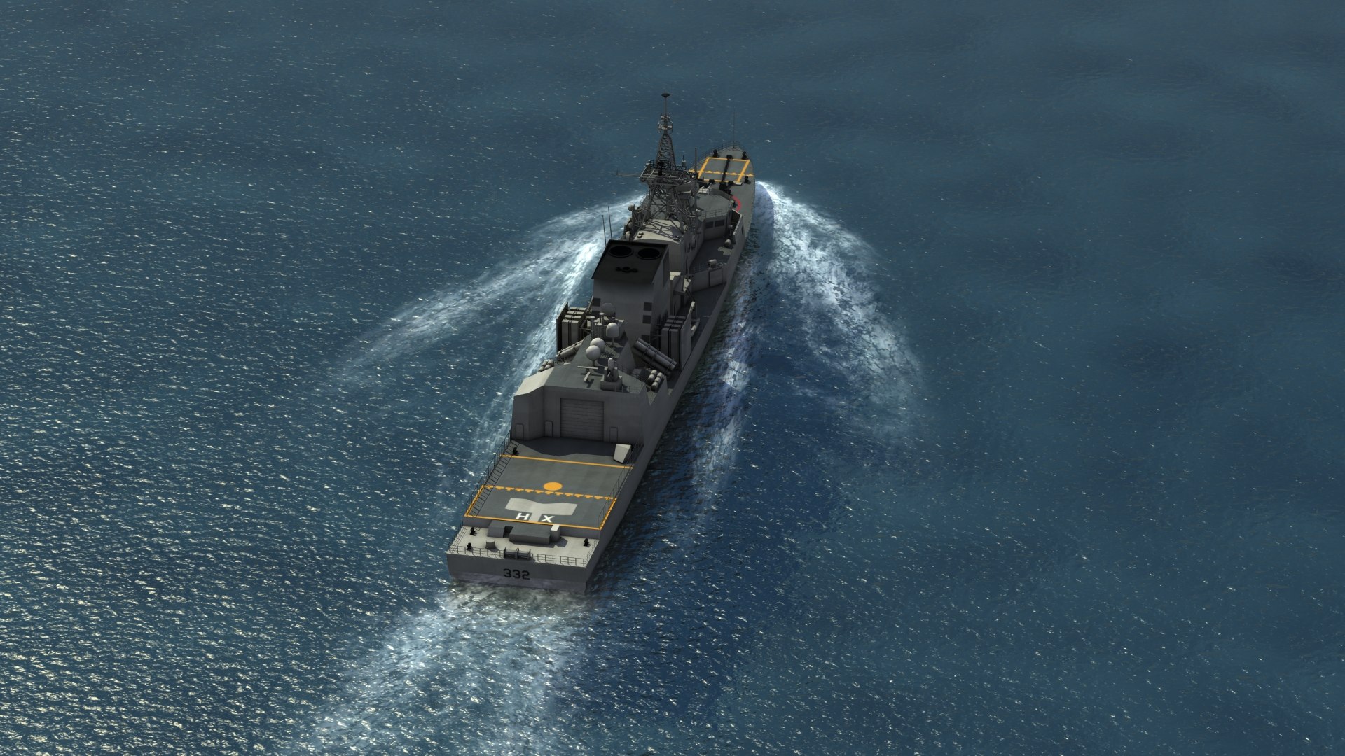 Updated halifax class model - TurboSquid 1517660