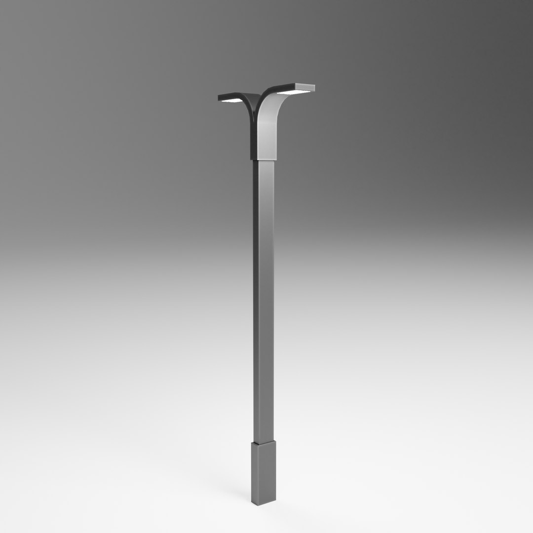 3D Pack Of Modern Street Lamps - TurboSquid 2095882