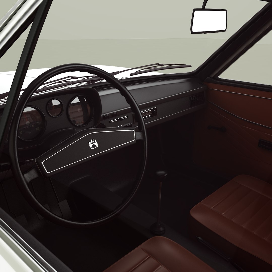 3D Volkswagen Passat B1 Variant Model - TurboSquid 2310001