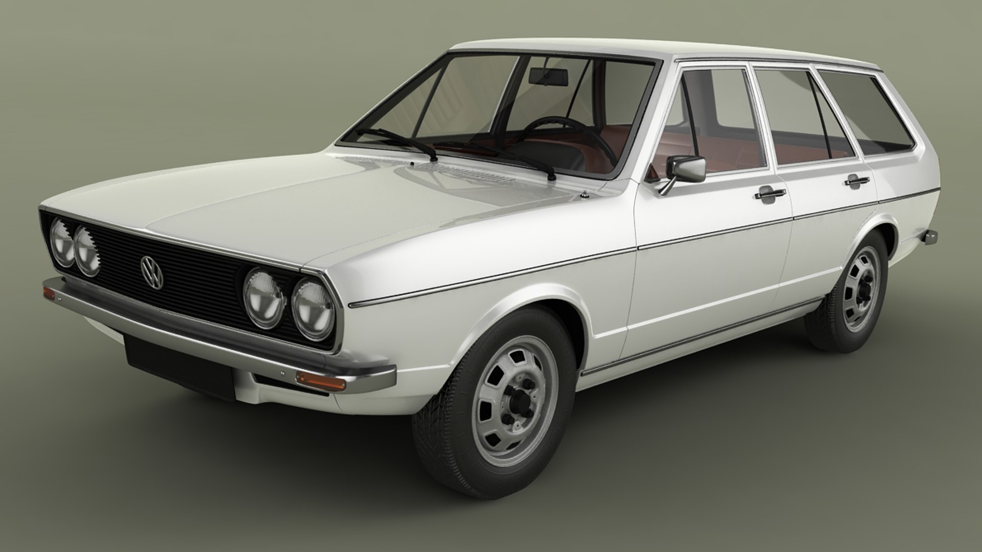 3D Volkswagen Passat B1 Variant Model - TurboSquid 2310001