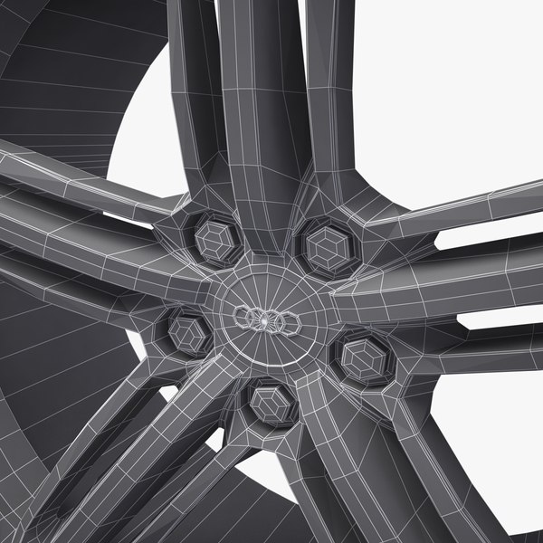3d audi a3 rim model