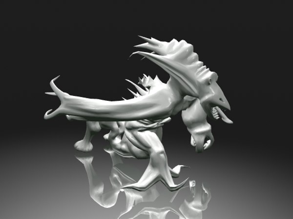 3d model human mutant