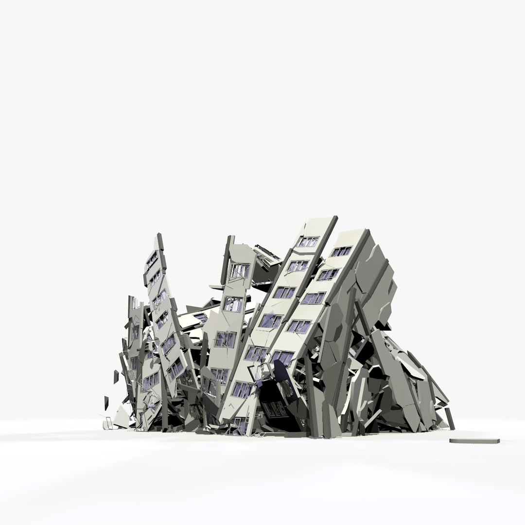 3D Building 2 Collapse Animations - TurboSquid 1445208