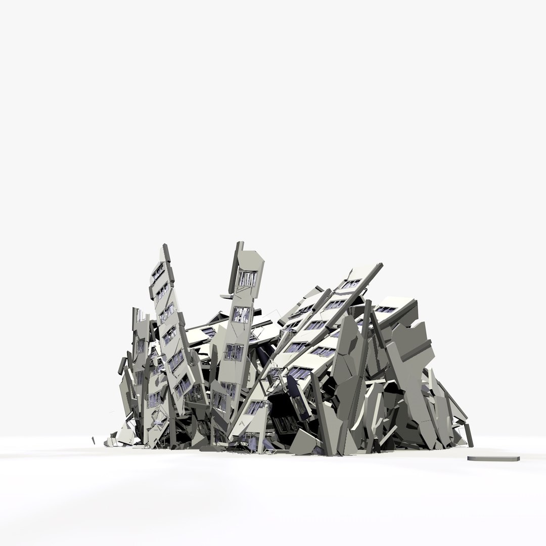 3D Building 2 Collapse Animations - TurboSquid 1445208