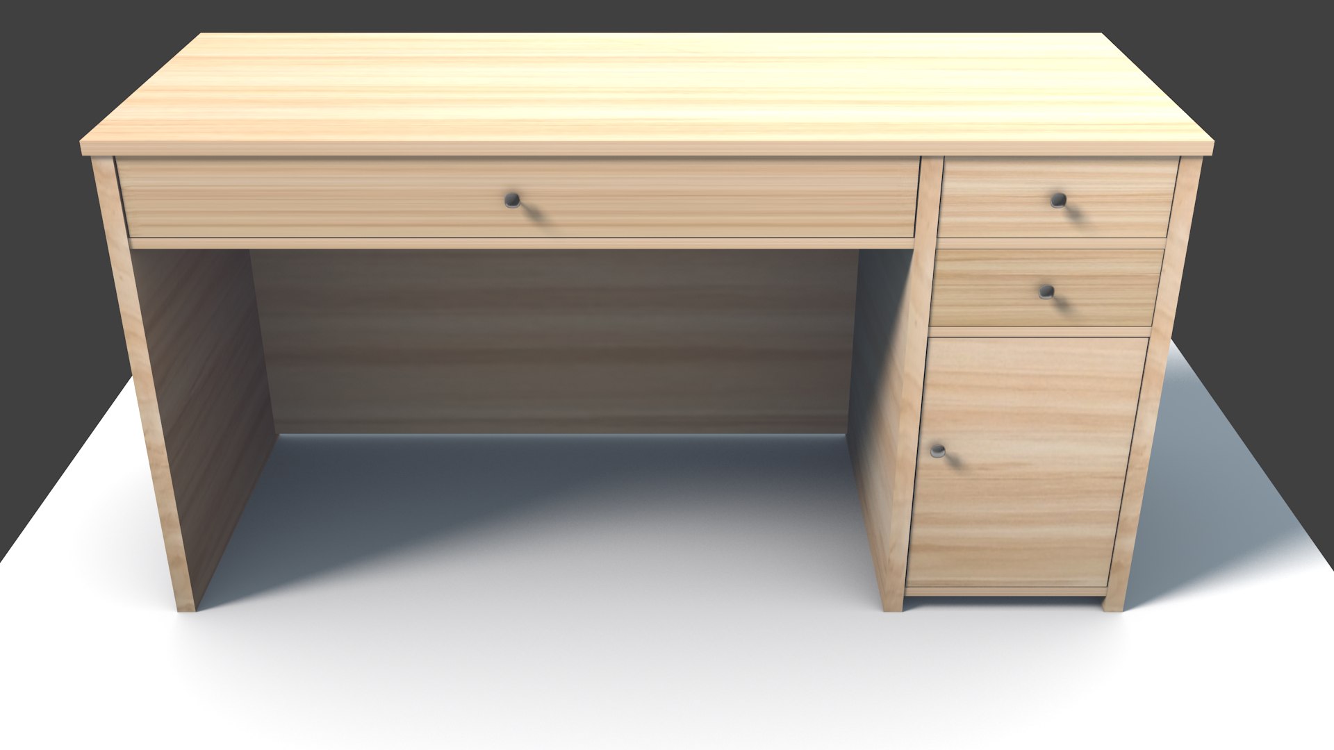 3D desk model - TurboSquid 1506742