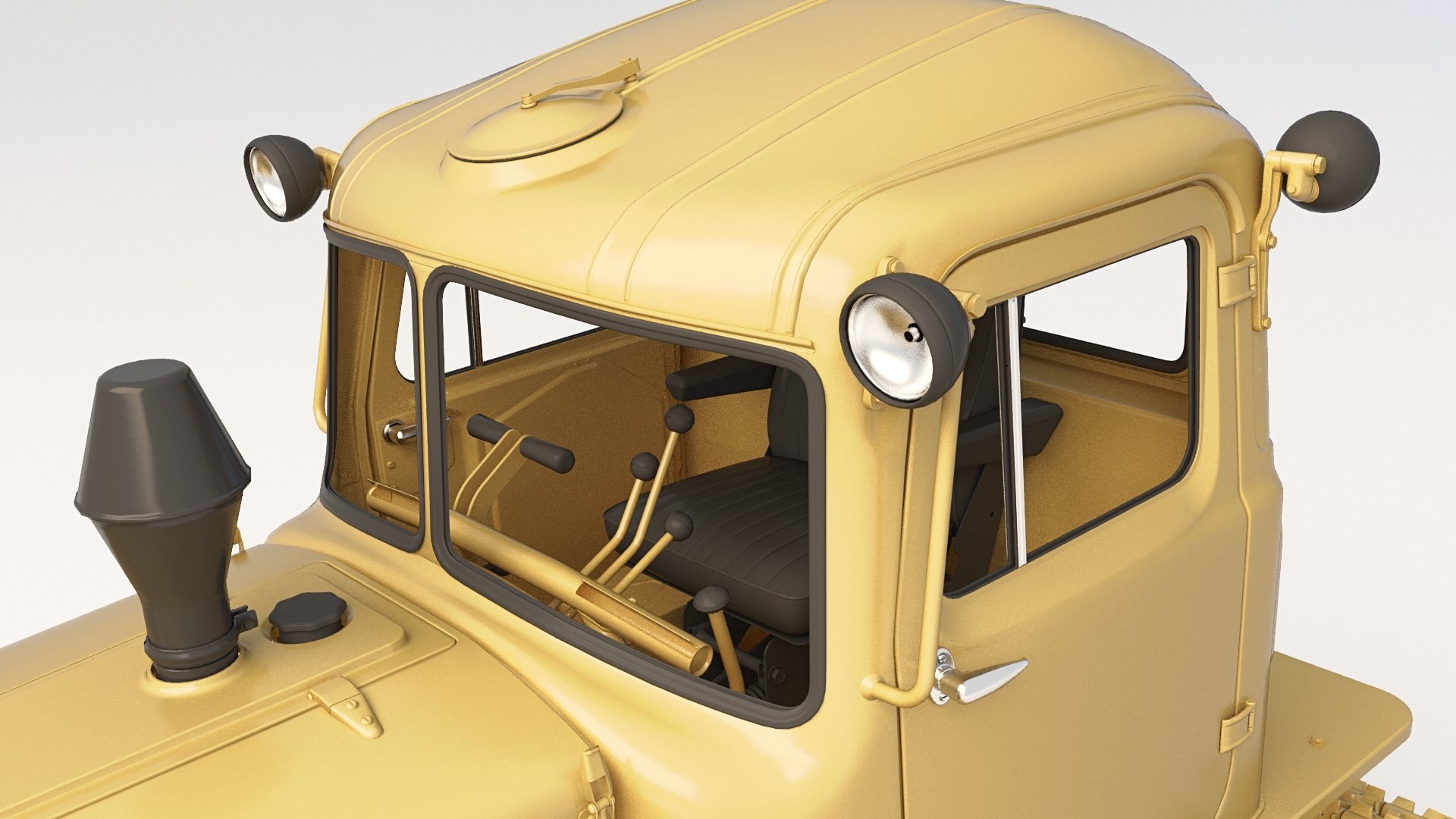 3D Bulldozer Dt-75 Dt Model - TurboSquid 1529249