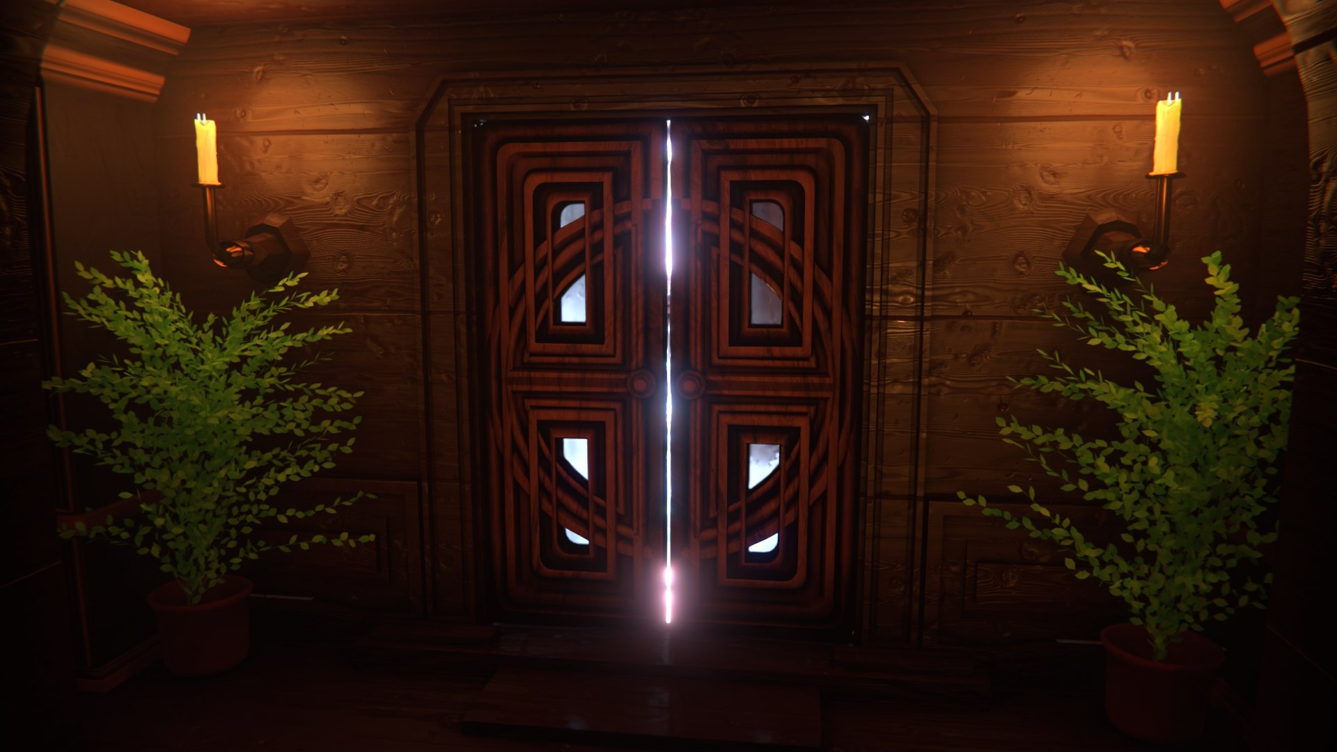 Library Wooden Door Low-poly 3D Model - TurboSquid 2100895
