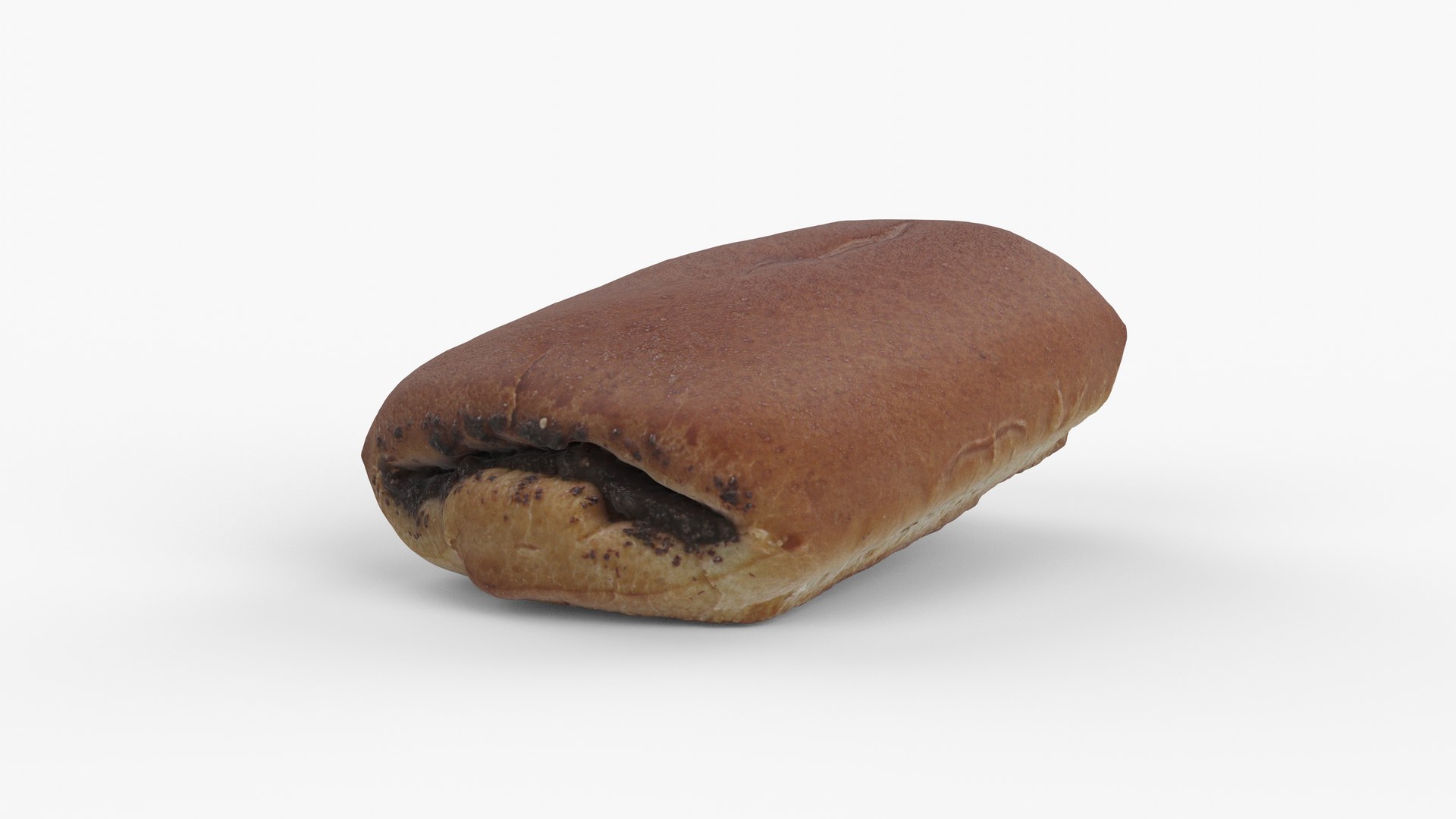 3D Photorealistic 3D Scan Of Sweet Bun Model - TurboSquid 2346765