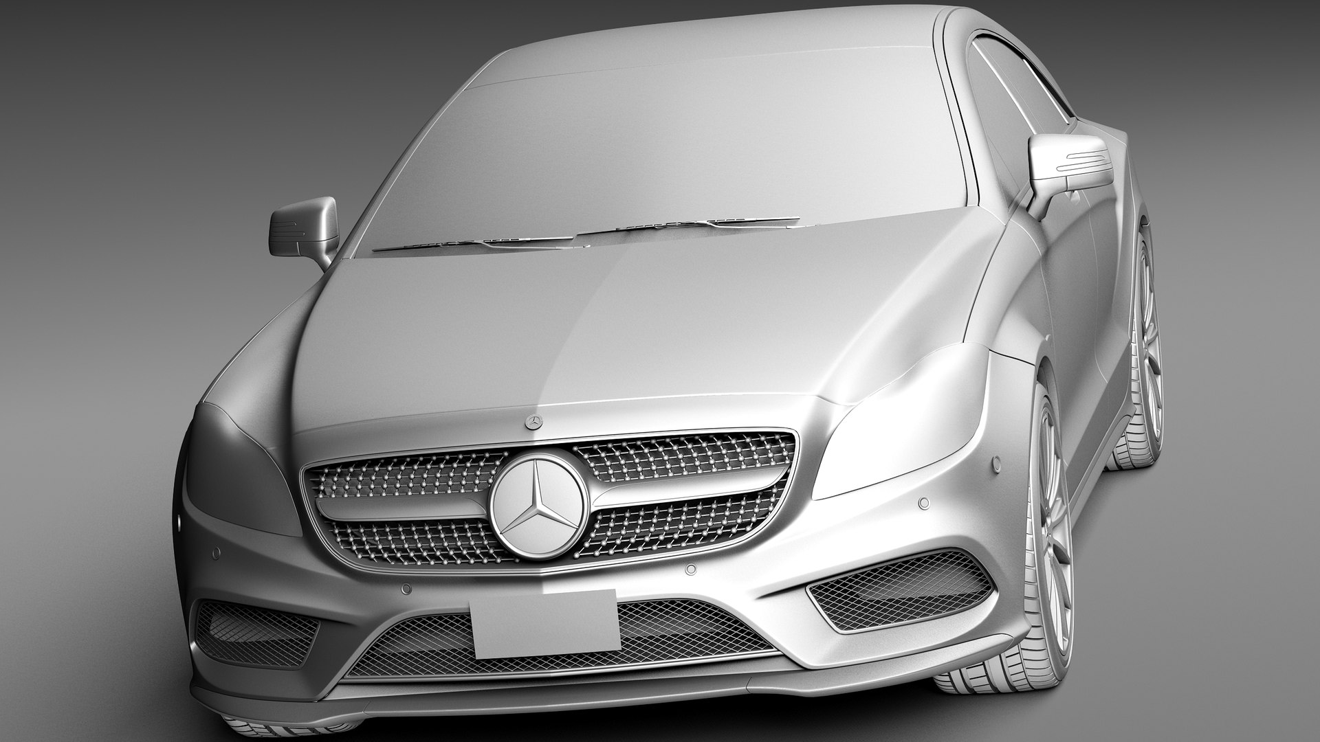 3d Model 2015 Mercedes-benz Cls