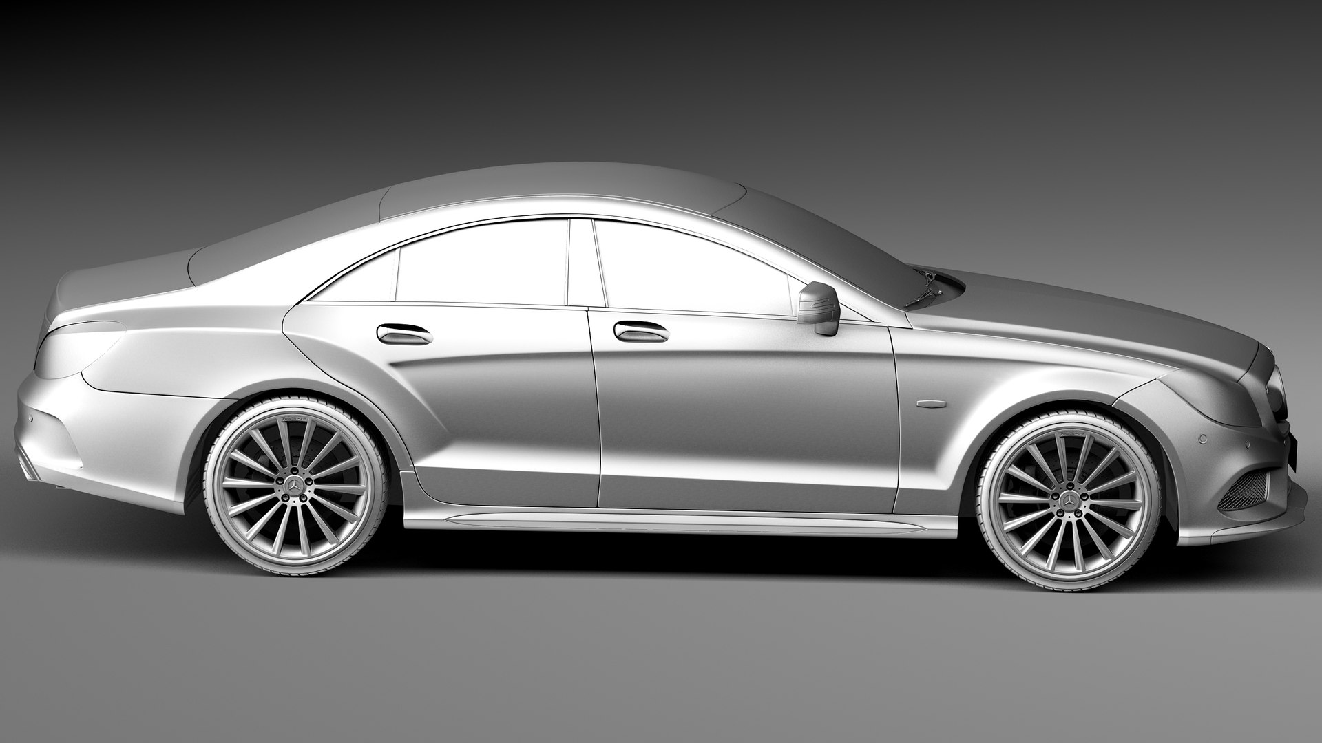 3d Model 2015 Mercedes-benz Cls