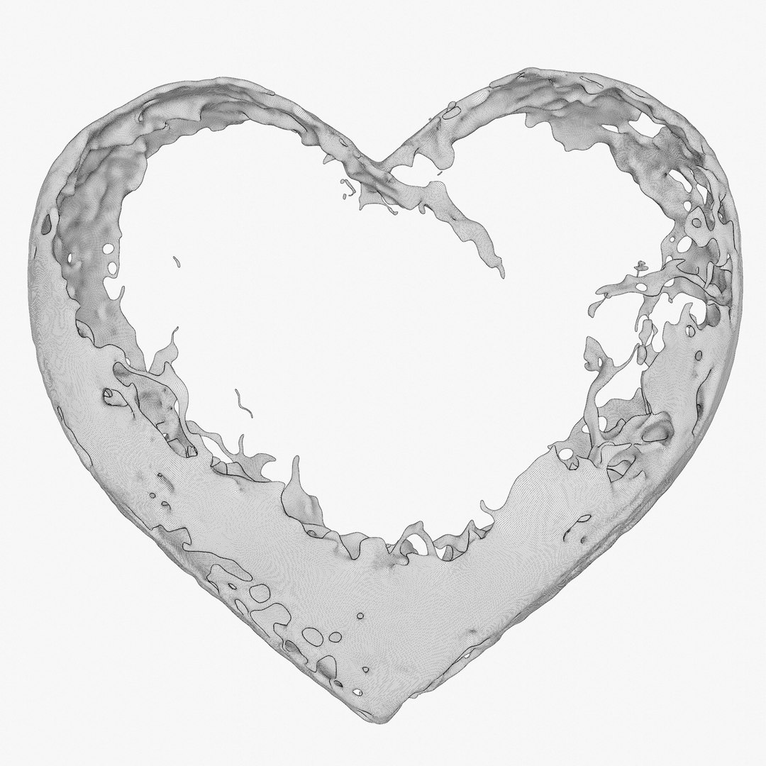 3D Model Liquid Heart - TurboSquid 1954752
