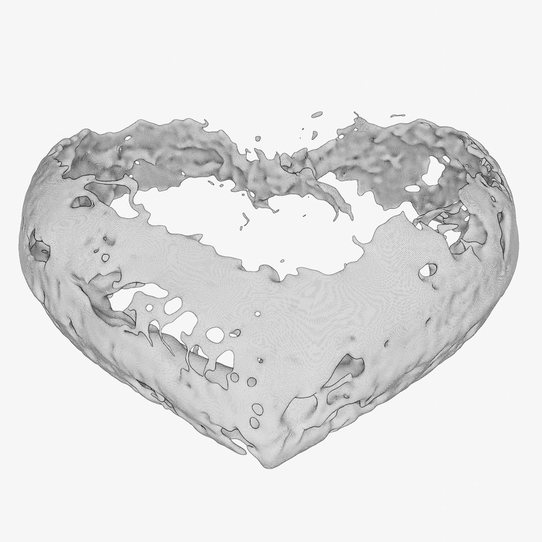 3D Model Liquid Heart - TurboSquid 1954752