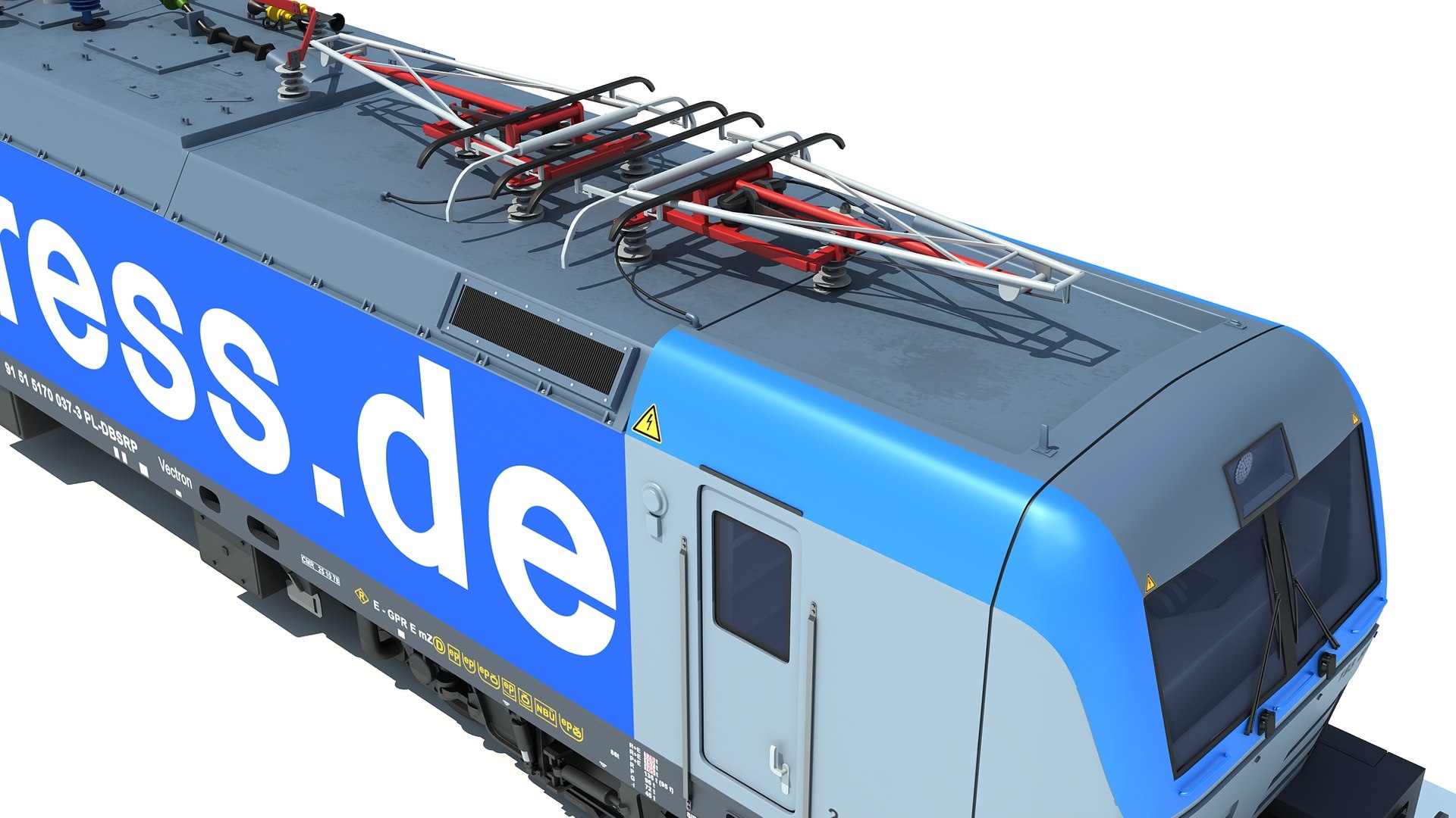 3D Model Siemens Vectron Locomotive - TurboSquid 1606469