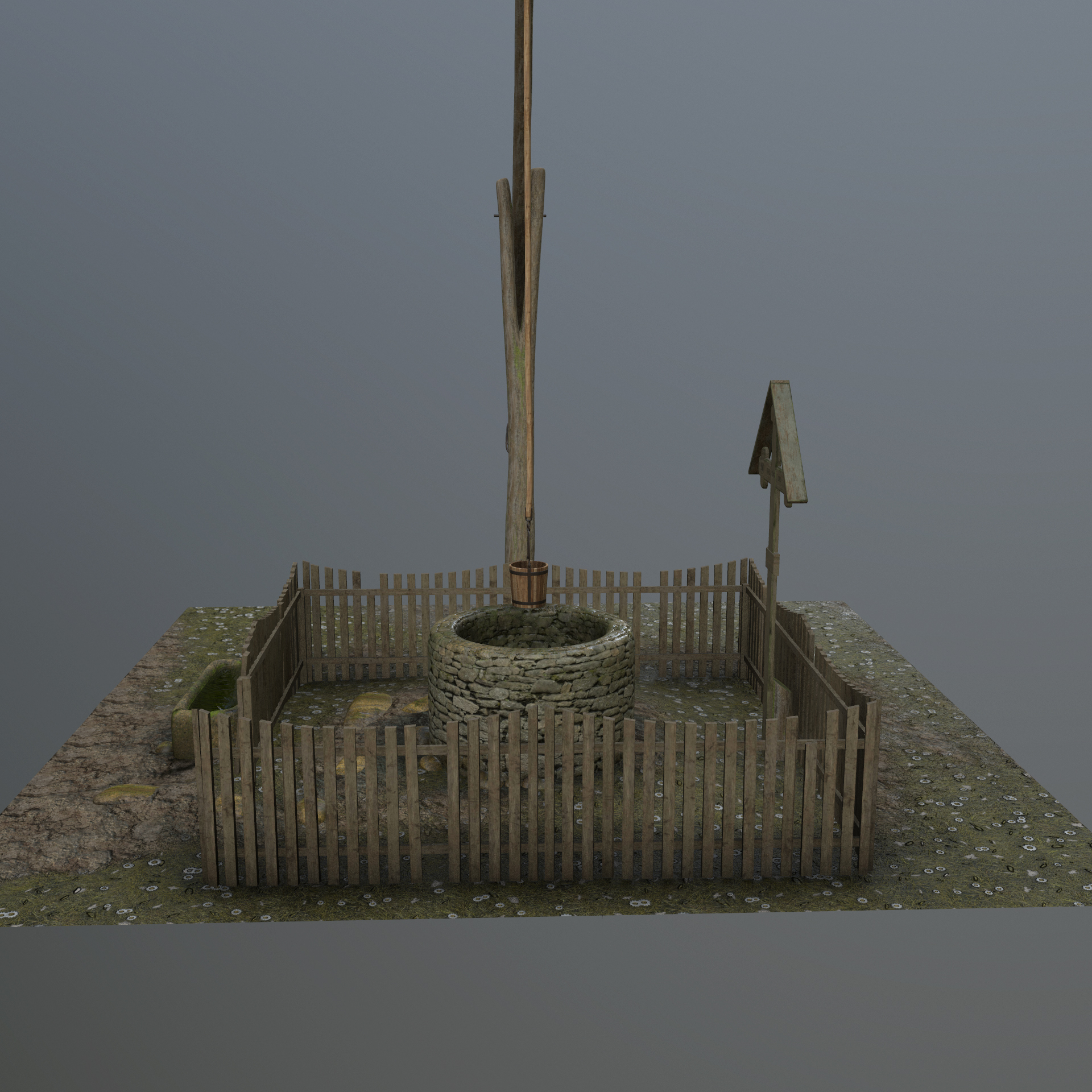 3d model of draw shadoof scaled