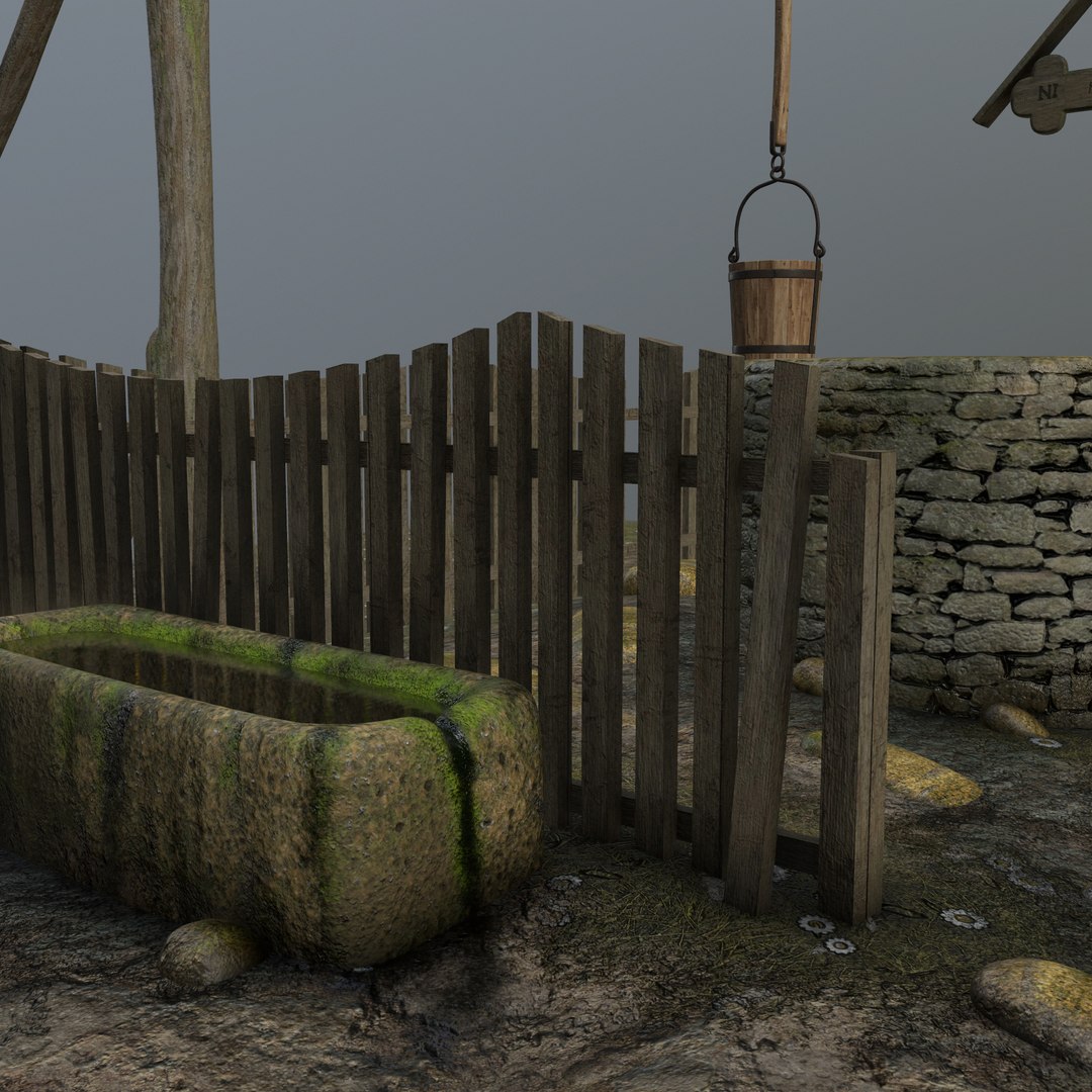 3d Model Of Draw Shadoof Scaled