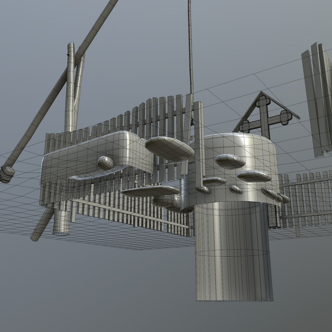 3d Model Of Draw Shadoof Scaled