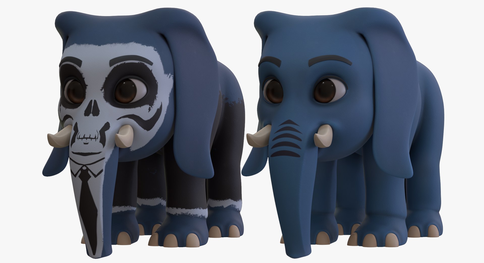 3D Cartoon Elephant - Boy - TurboSquid 1211204