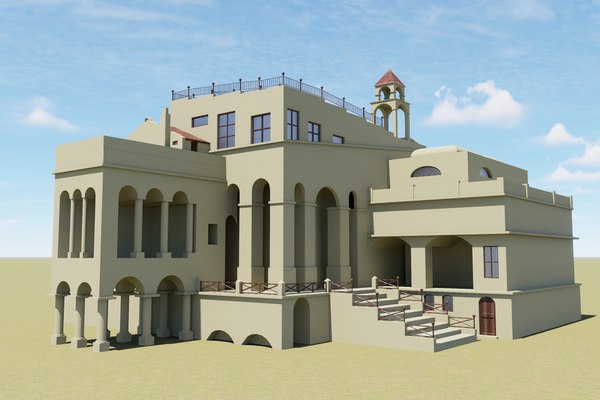 Free 3D Mansion Models | TurboSquid