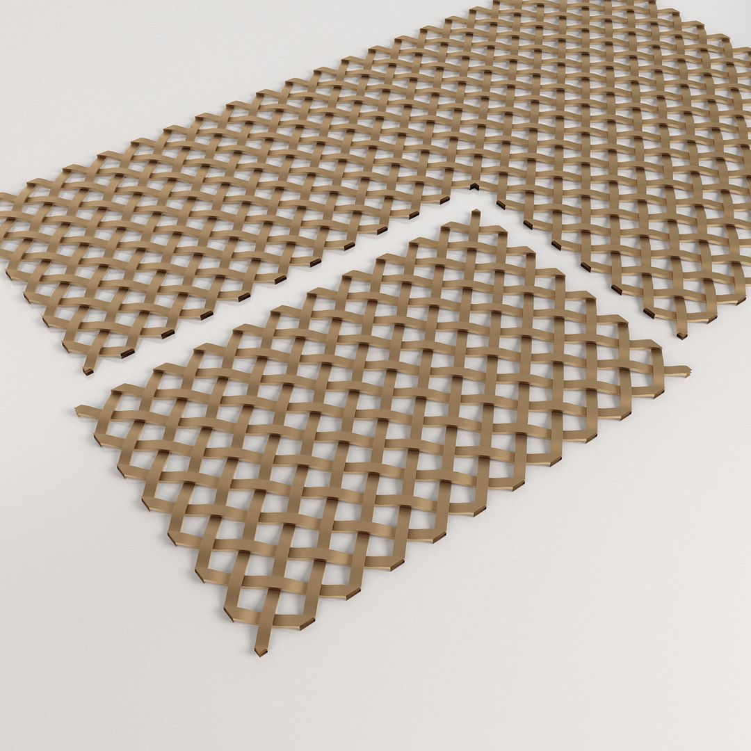 Seamless Platting 3d Model