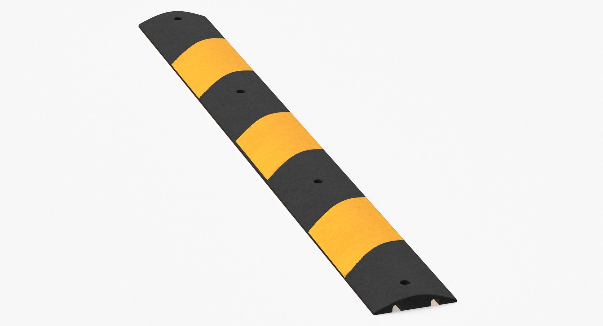 3D model Speed Bump Concrete 01 Clean and Dirty - TurboSquid 1864632