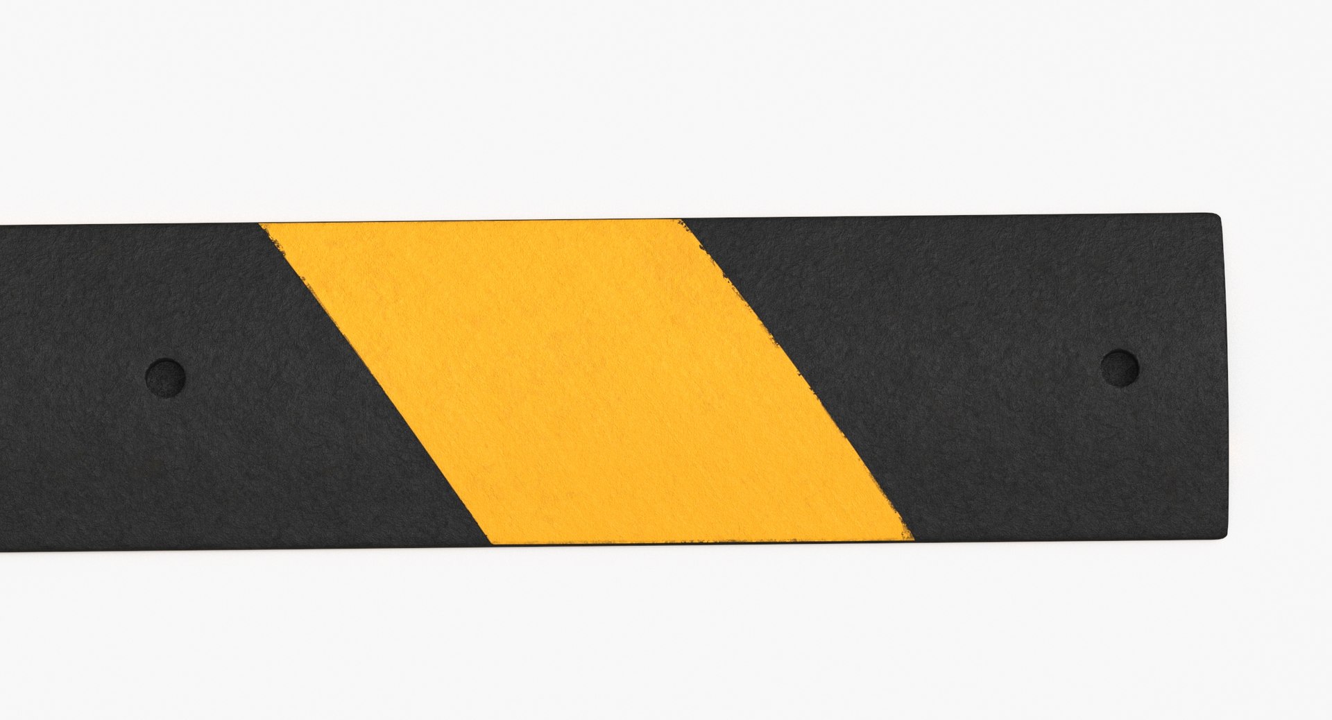 3D Model Speed Bump Concrete 01 Clean And Dirty - TurboSquid 1864632