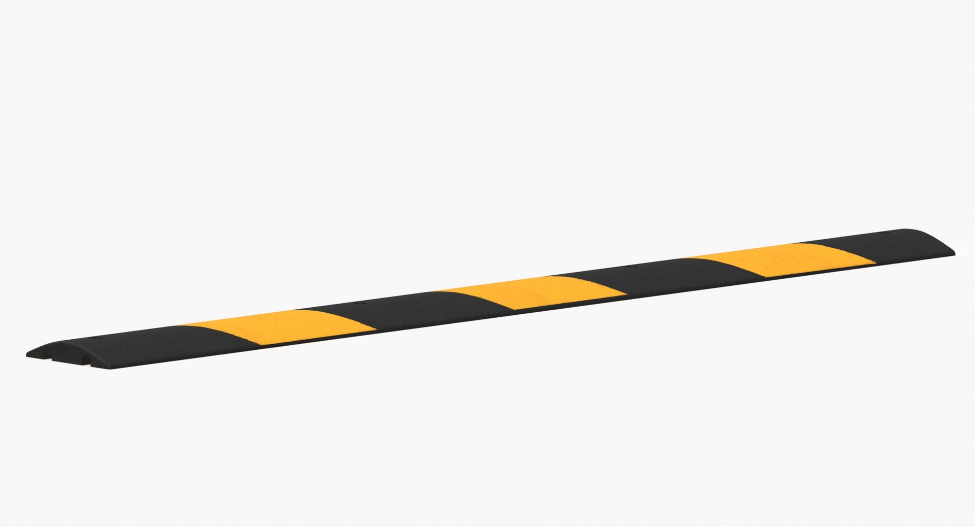 3D Model Speed Bump Concrete 01 Clean And Dirty - TurboSquid 1864632