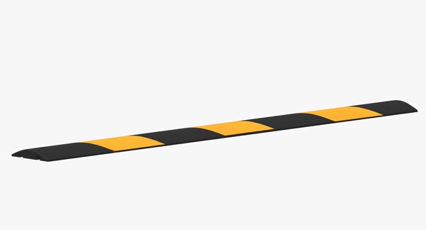 modelo 3d Speed Bump Concrete 01 Limpio y Sucio - TurboSquid 1864632
