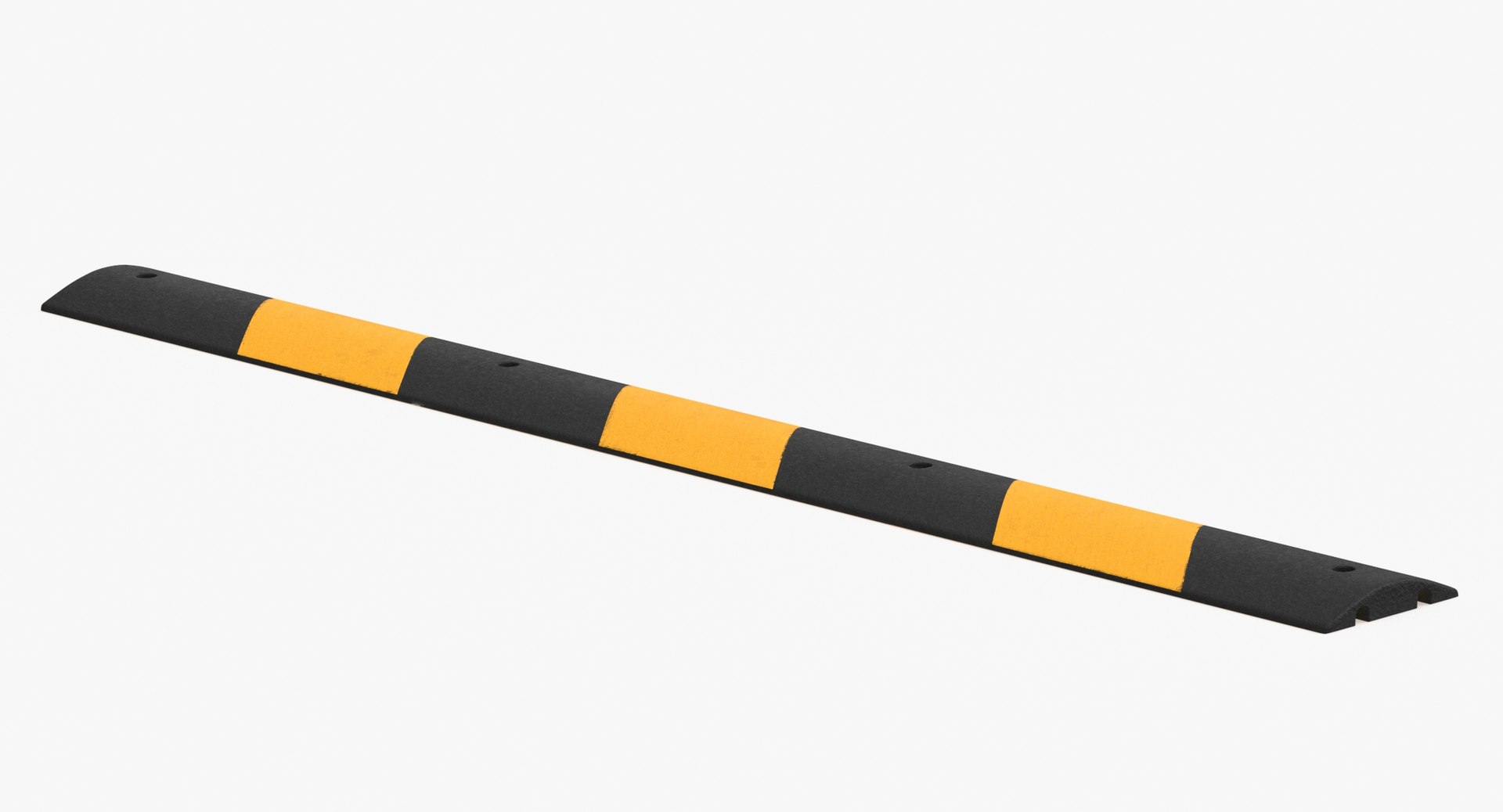 3D Model Speed Bump Concrete 01 Clean And Dirty - TurboSquid 1864632