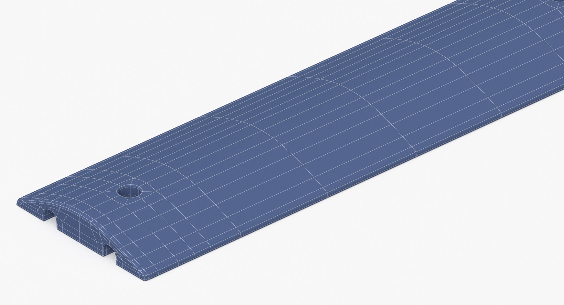 3D Model Speed Bump Concrete 01 Clean And Dirty - TurboSquid 1864632