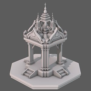 Temple Blender Models for Download | TurboSquid