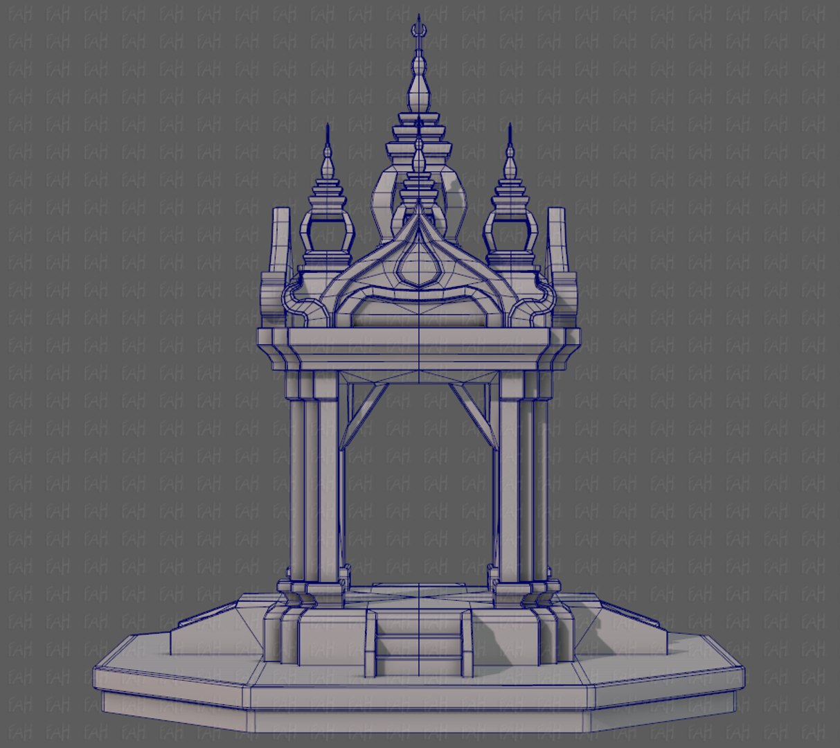 3D Pagoda V08 model - TurboSquid 2027947