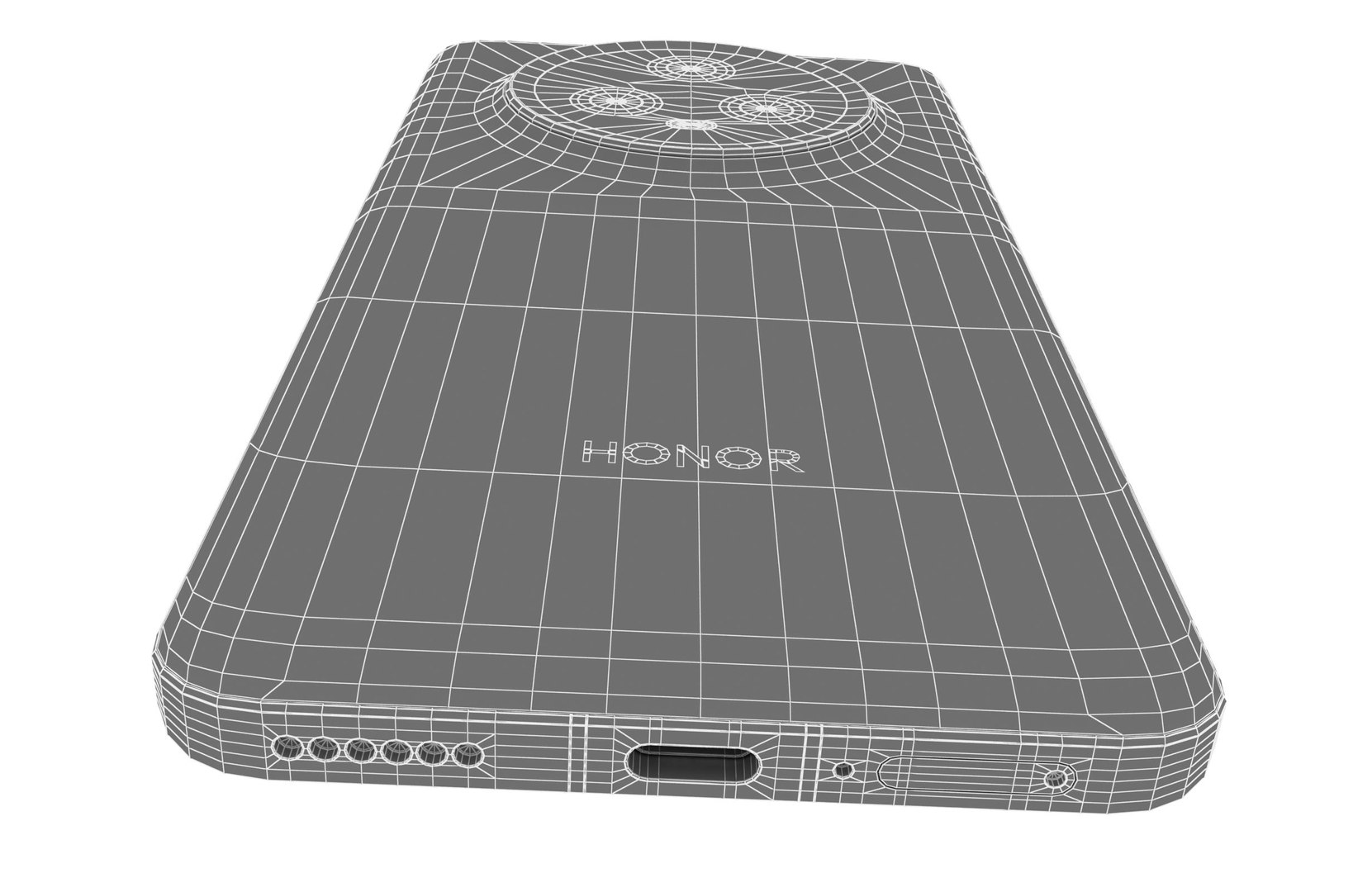 3D Honor Magic 5 Green Low Poly - TurboSquid 2480296