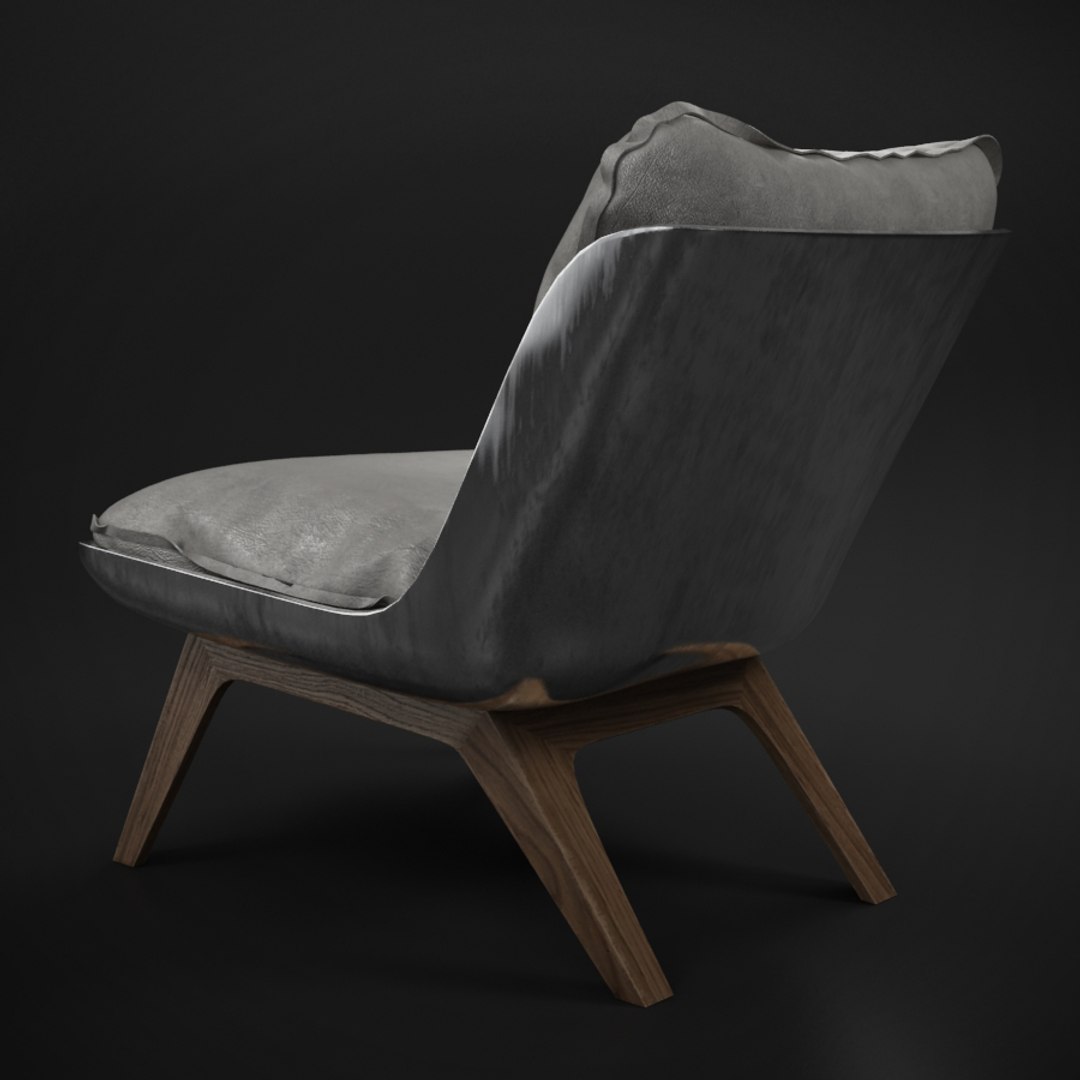 Houston Armchair Baxter 3d Max