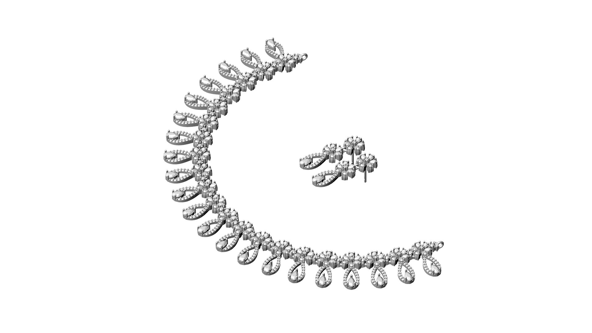 Necklace 3D - TurboSquid 1932881