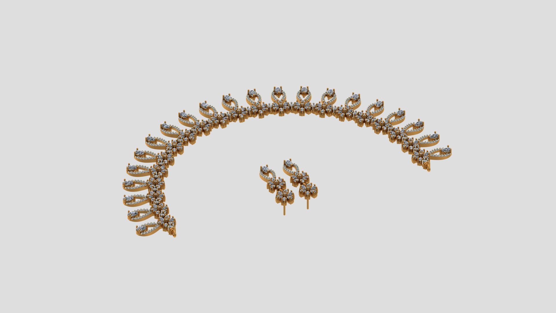 Necklace 3D - TurboSquid 1932881