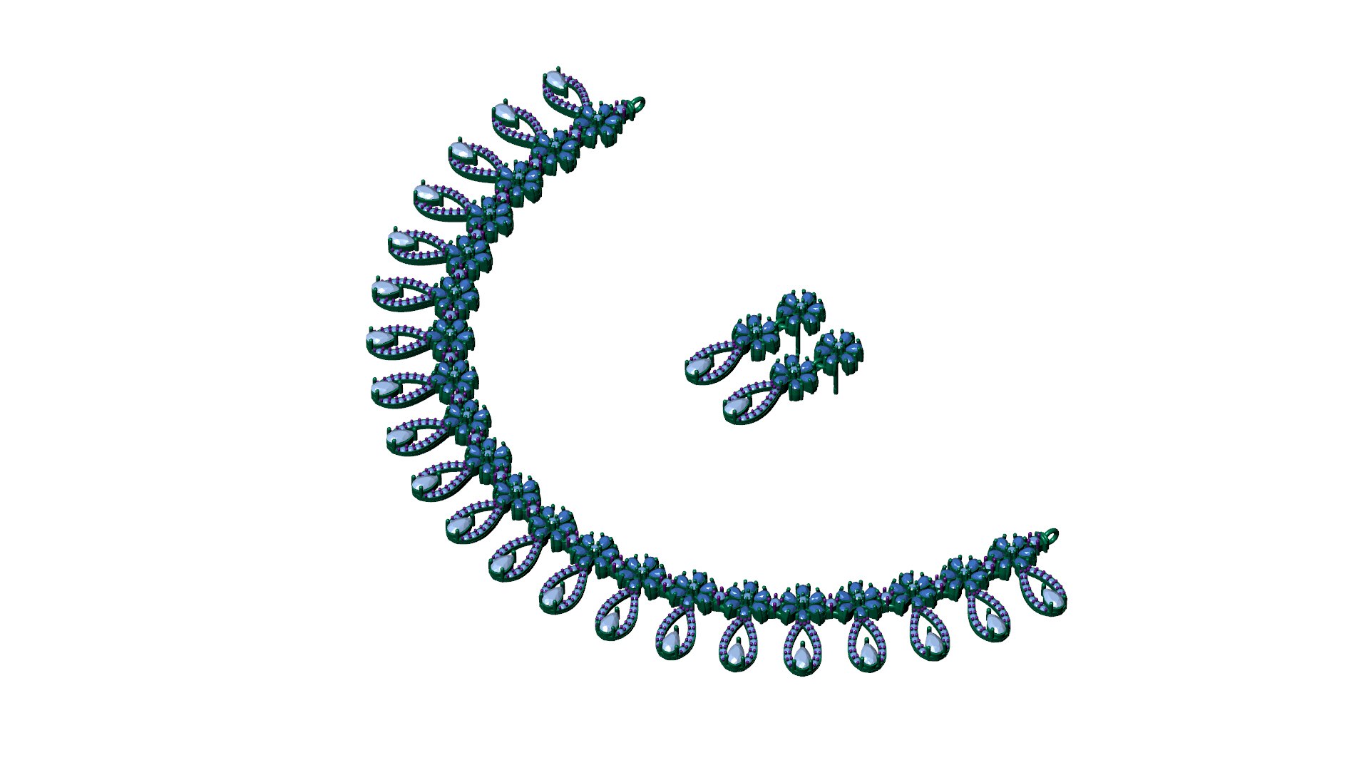 Necklace 3D - TurboSquid 1932881