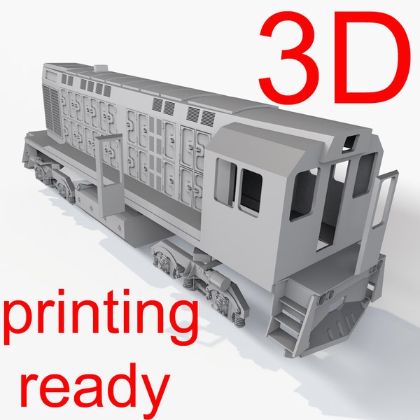 Diesel-Electric Locomotive STL Models for Download | TurboSquid