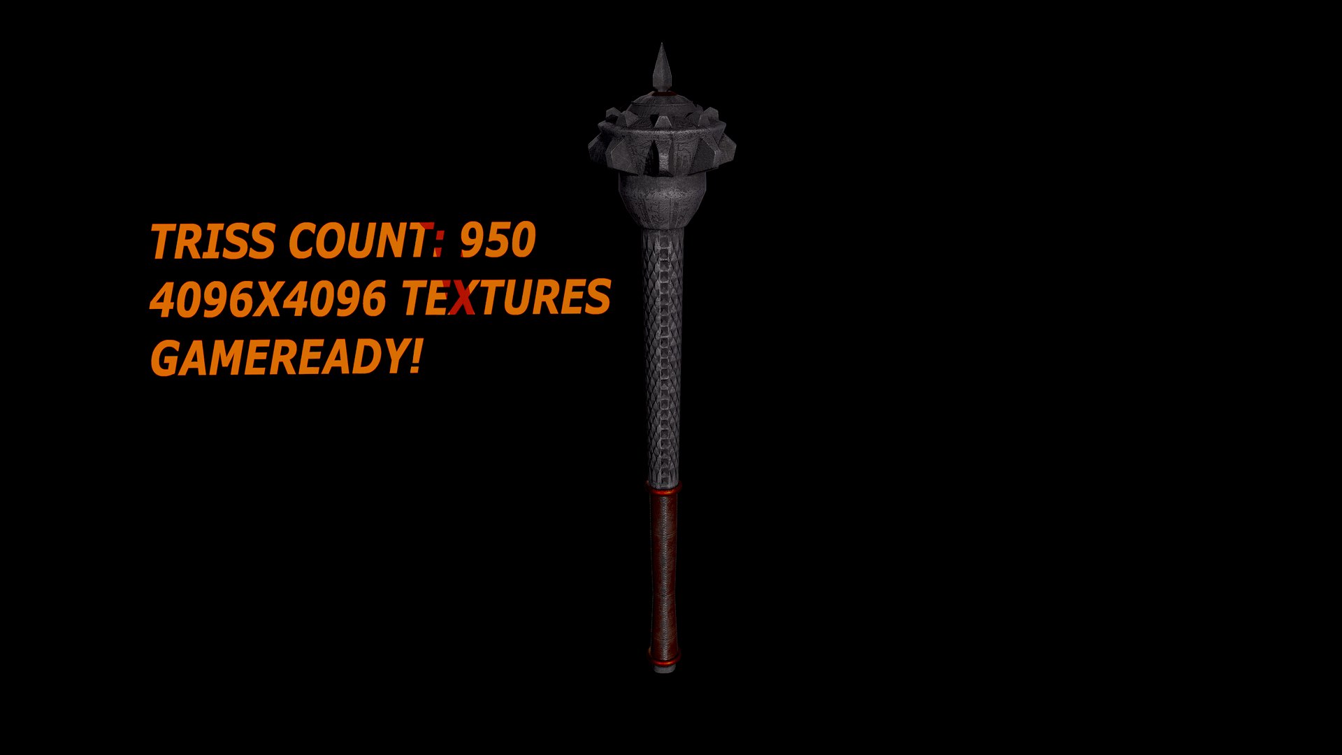 Free Mace 3D model - TurboSquid 1734997