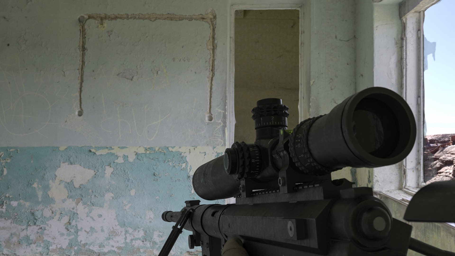 Sniper House - 4K Ultra Realistic Scene 3D Model - TurboSquid 2228489