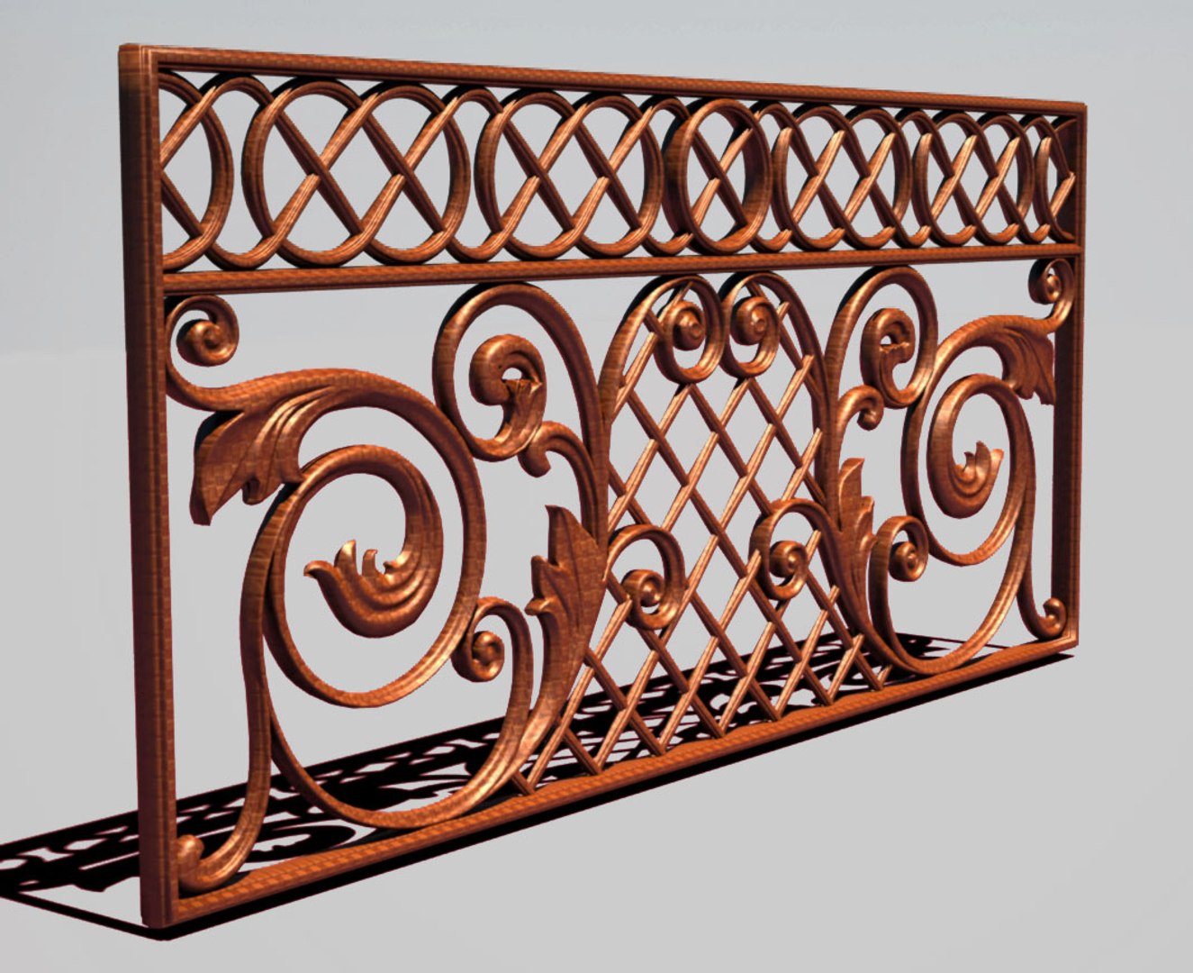 Decor cast iron 3D model | 1148779 | TurboSquid